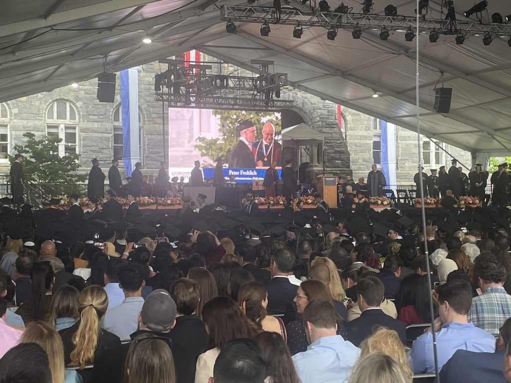 Georgetown University Commencement Week - CVW Event Productions